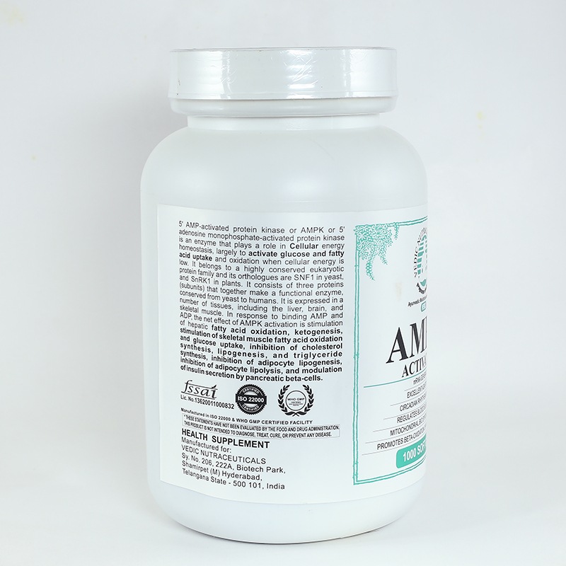 AMPK Activator – 1000 Capsules – Vedic Nutraceuticals