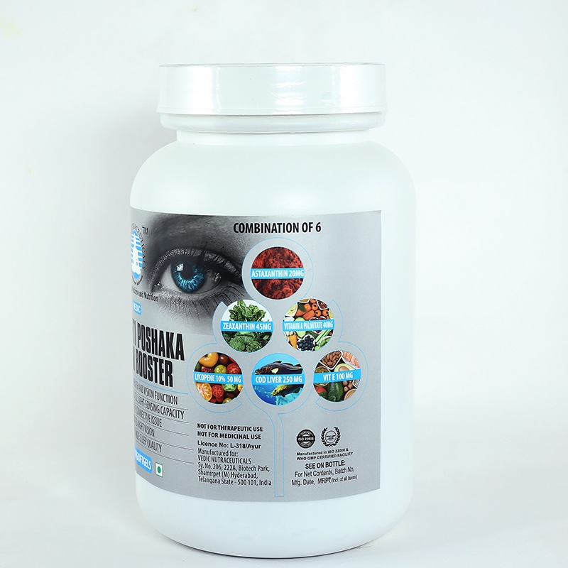 Dhrishti Poshaka – 1000 Soft gels – Vedic Nutraceuticals